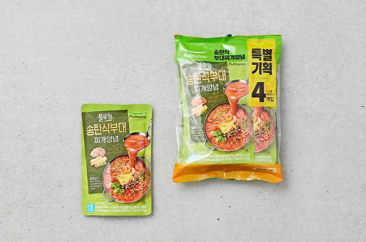 [풀무원] 송탄식부대찌개양념150g 4입 마켓컬리